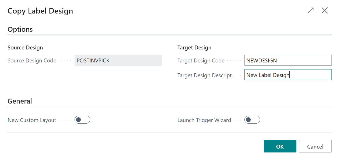 Clever Dynamics - Label Design Setup